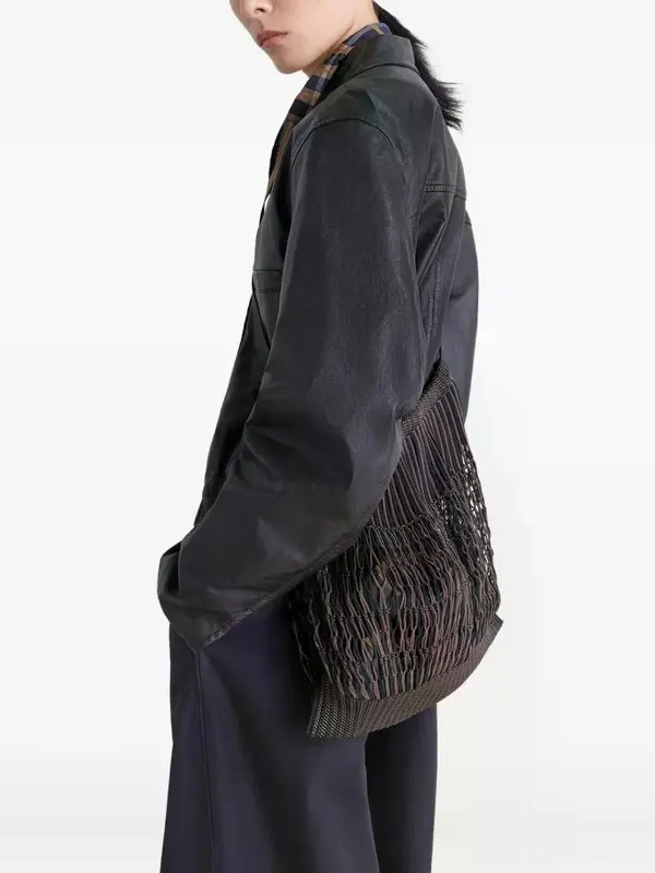 LEMAIRE X Filt Large Net Messenger Bag - Brown