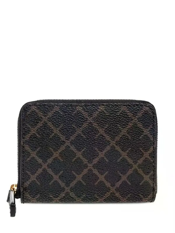 BY MALENE BIRGER Patterned-canvas Wallet - Black