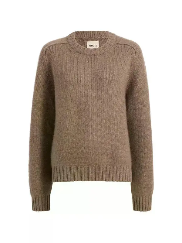 Khaite Mae Long-sleeve Sweater - Neutrals