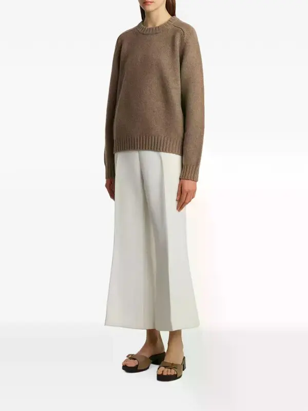 Khaite Mae Long-sleeve Sweater - Neutrals