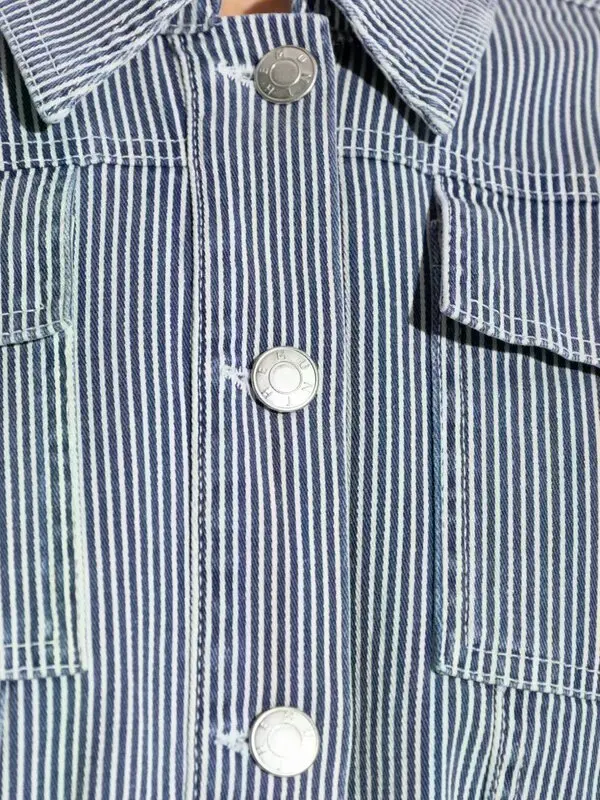 Munthe Striped Denim Jacket