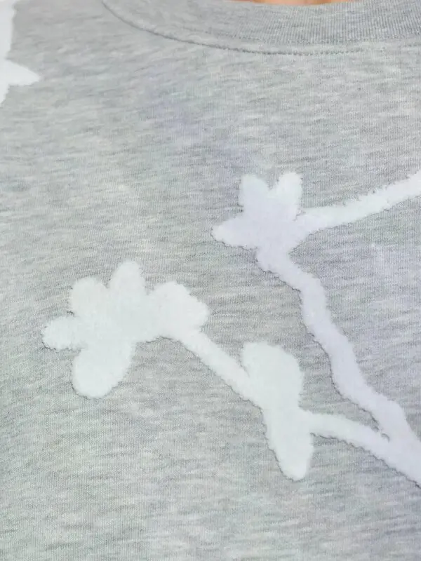 Munthe Floral-appliqué Sweatshirt
