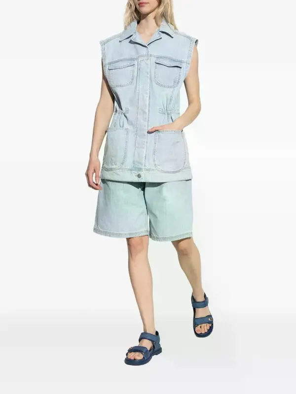 Munthe Denim Sleeveless Vest
