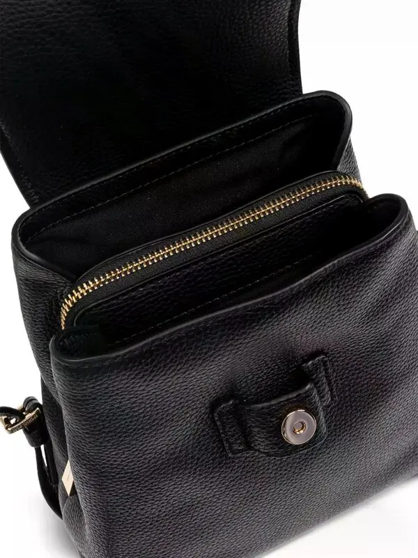 Michael Kors Textured Leather Backpack - Black | Editorialist display picture 1