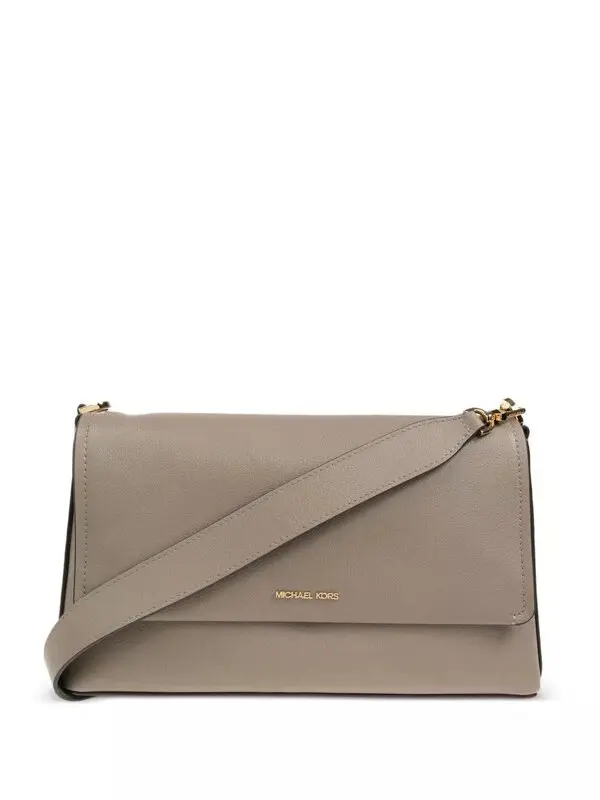 Michael Kors Fold-over Leather Shoulder Bag