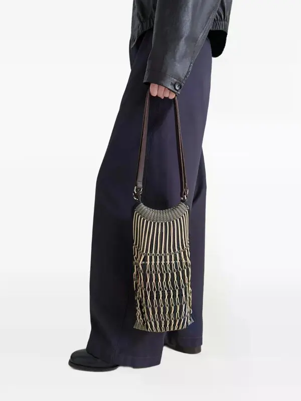 LEMAIRE Medium Net Shoulder Bag - Neutrals