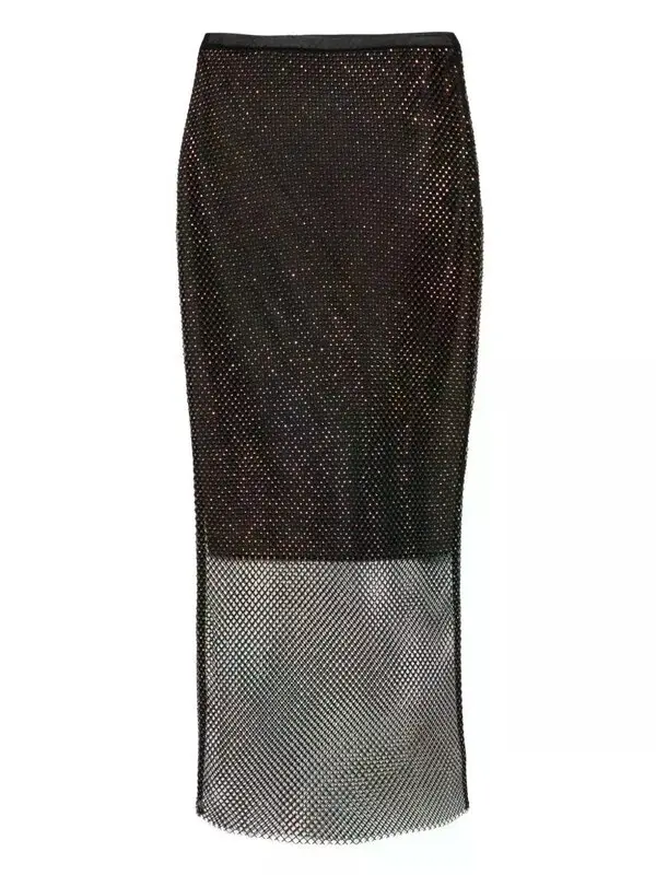 Sportmax Crystal-embellished Midi Skirt