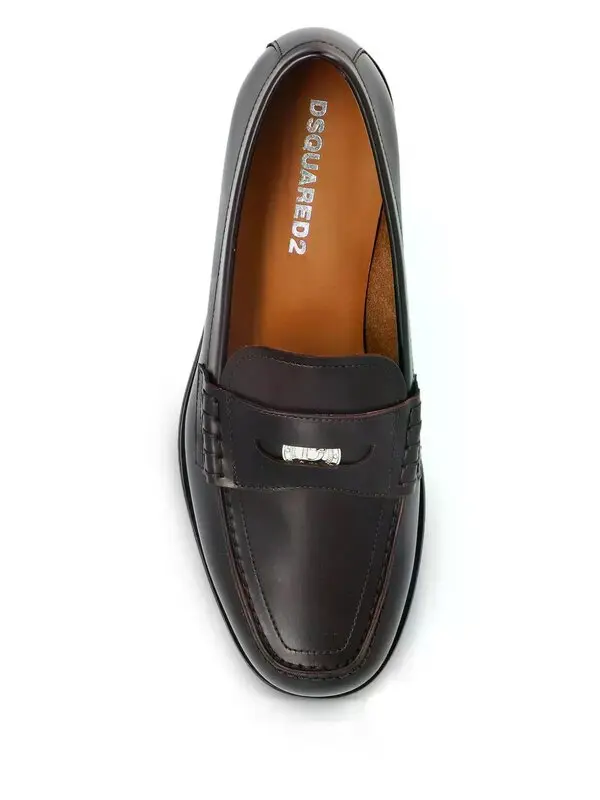 Dsquared2 Leather Loafers
