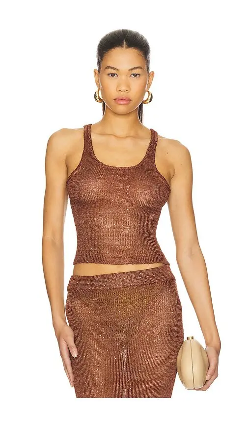 Superdown Miranda Knit Top