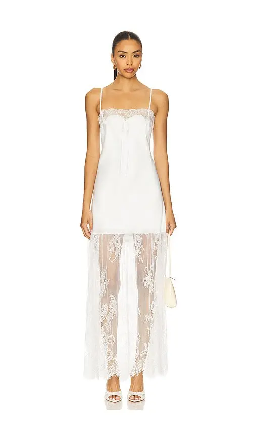 Show Me Your Mumu Celine Dress - White