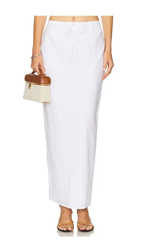 SNDYS. Kelley Maxi Skirt - White