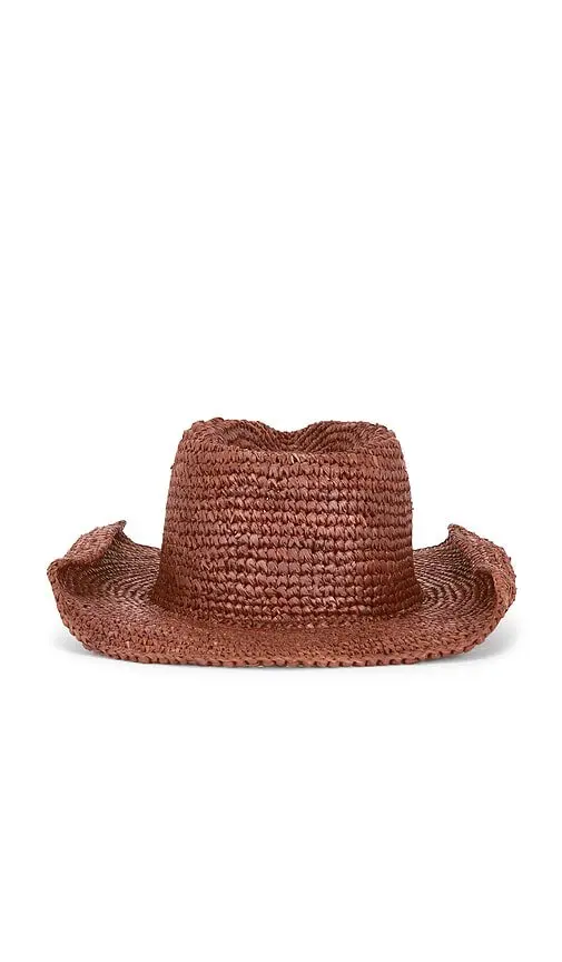 NIKKI BEACH Diano Cowboy Hat - Brown