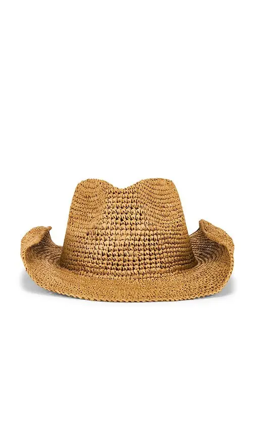 NIKKI BEACH Diano Cowboy Hat - Cocoa
