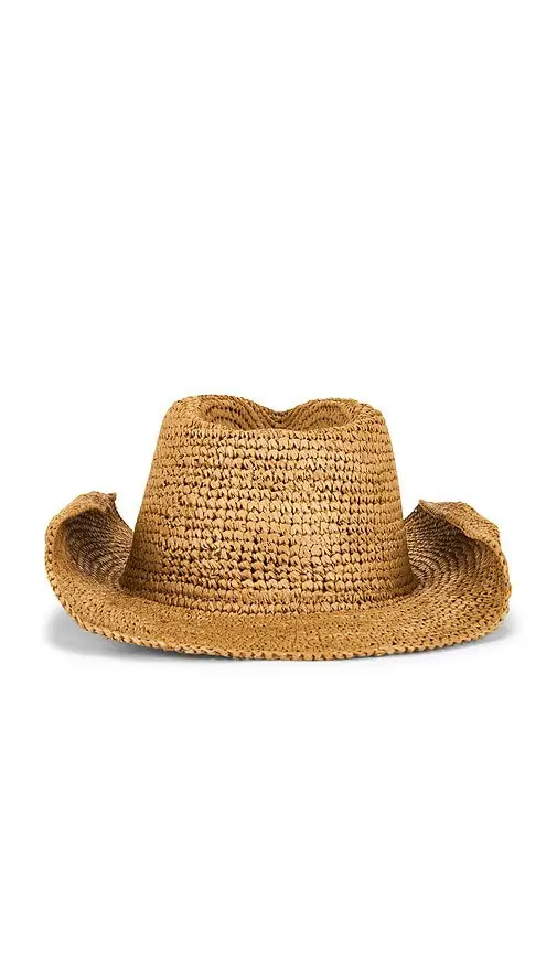 NIKKI BEACH Diano Cowboy Hat - Cocoa