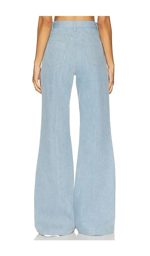 SAU LEE Dylan Denim Pant - Light Denim