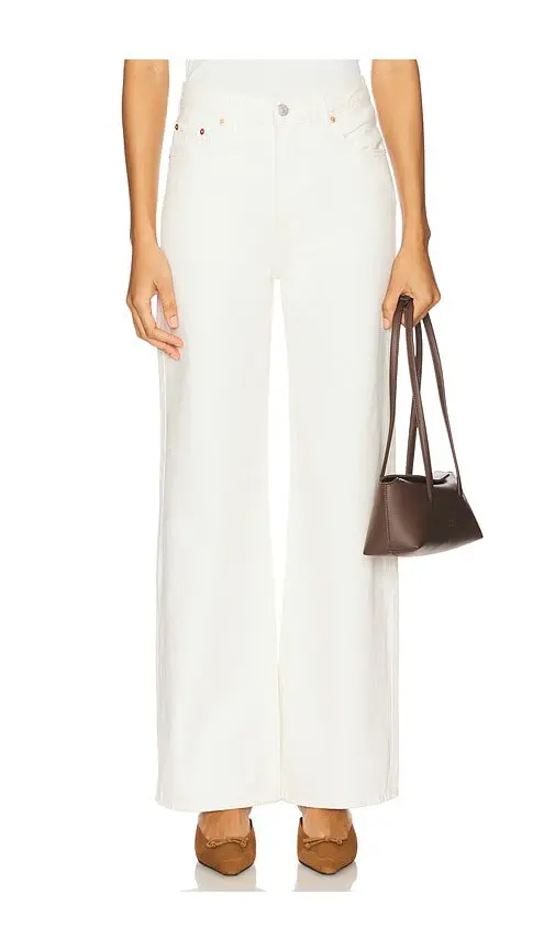 LEVI'S Ribcage Wide Leg Jeans - Barely Freezing