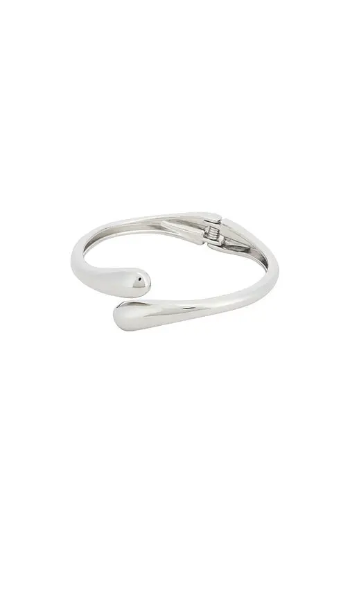 PETIT MOMENTS Thin Livorno Cuff - Silver
