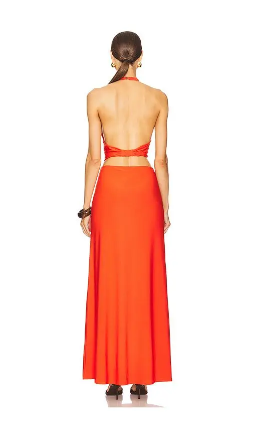 Misha Collection The Kendall Jersey Dress - Chilli - 32% Off | Editorialist
