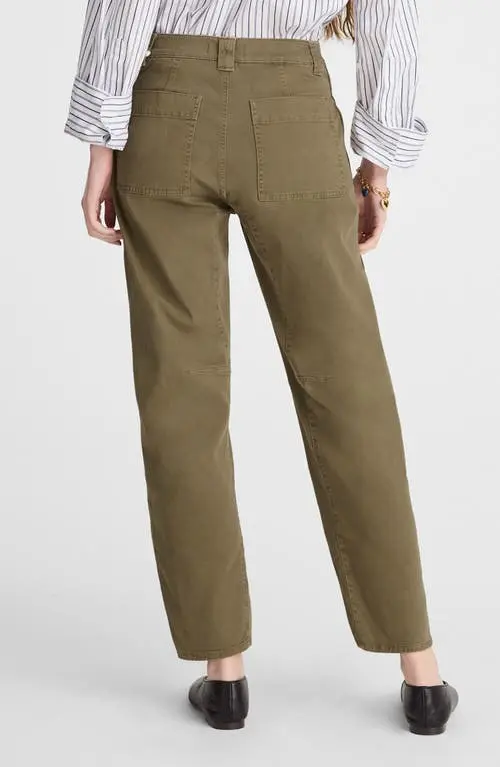 Madewell Darted Barrel Leg Trousers