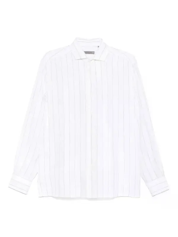 Corneliani Linen Shirt - White