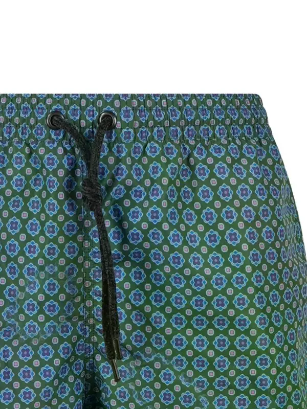 FOUR FASHIONED FRIENDS Patterned Swim Shorts