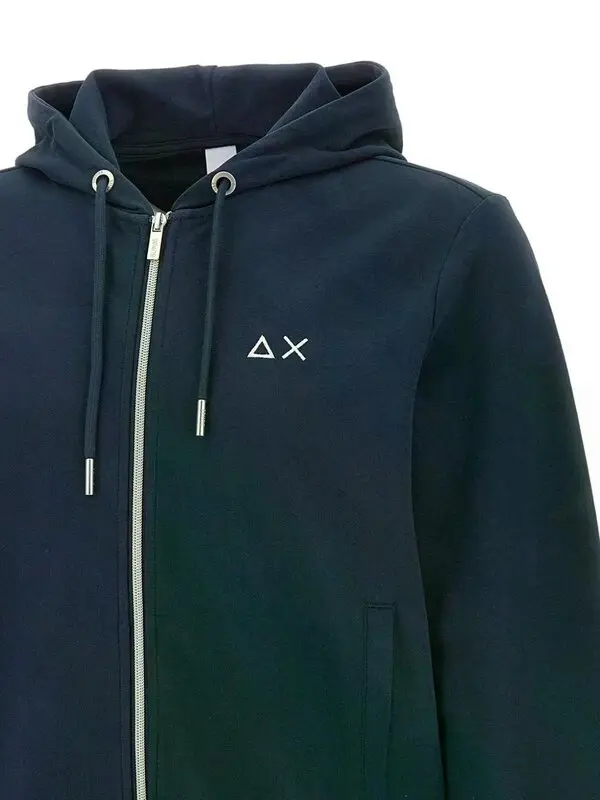 SUN 68 Zip-up Hoodie - Blue