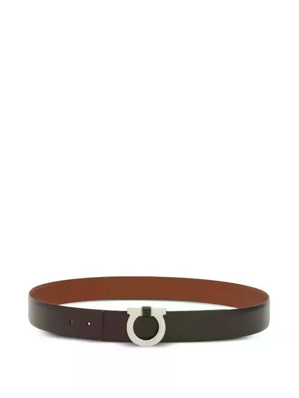 FERRAGAMO Reversible Belt - Brown