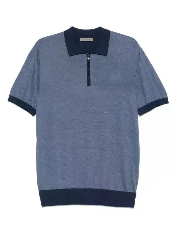 Corneliani Knitted Polo Shirt