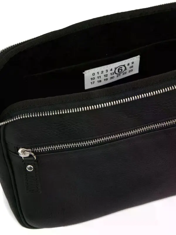 MAISON MARGIELA Textured Leather Messenger Bag