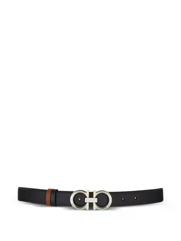 FERRAGAMO Reversible Gancini Belt