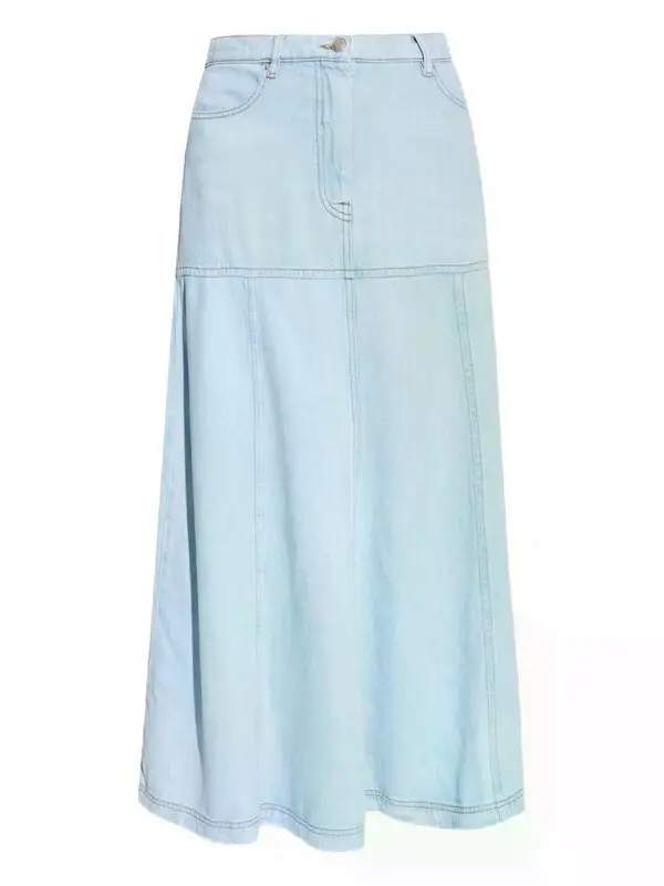Munthe Tuxya Denim Maxi Skirt