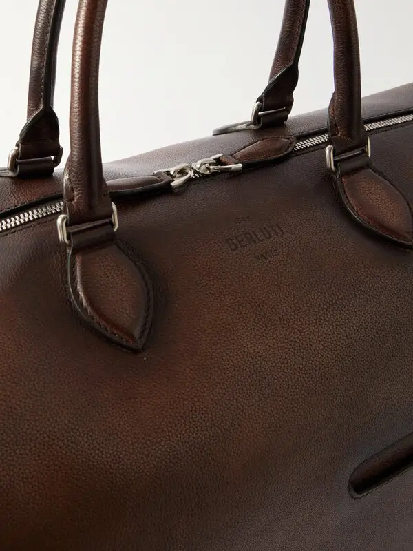 Berluti Toujours Venezia Leather Weekend Bag