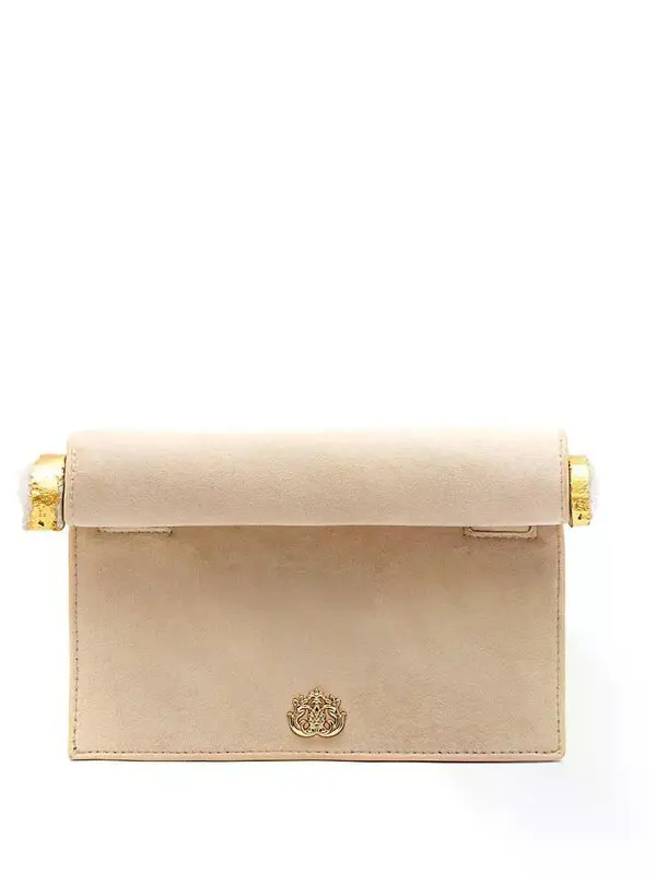 ISLA Logo-plaque Clutch Bag