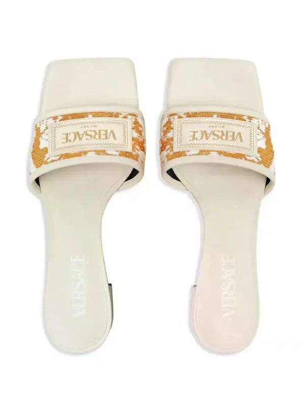 Versace Theia Sandals - White
