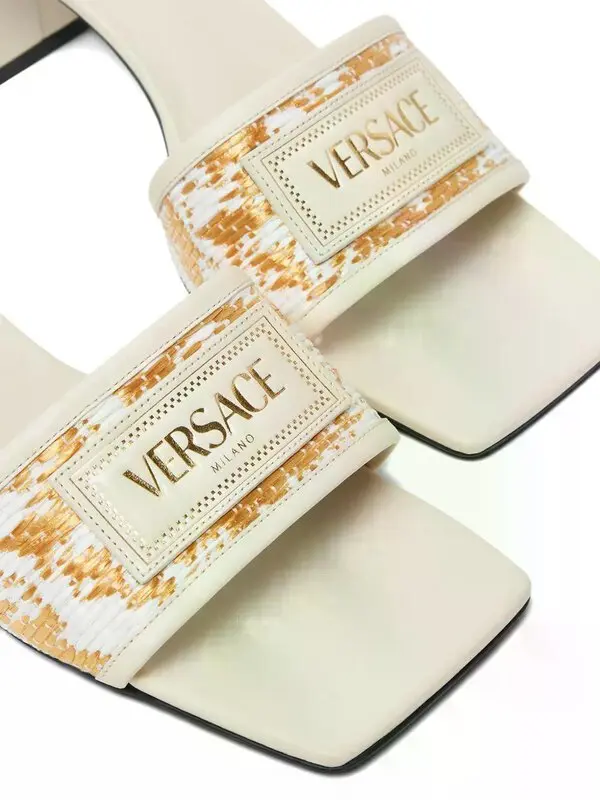 Versace Theia Sandals - White