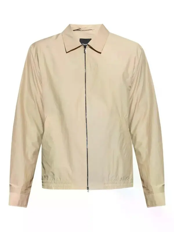 Theory Lightweight Zip-up Jacket - Neutrals