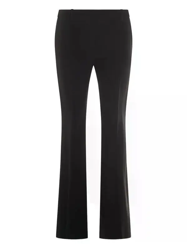 Alexander McQueen Flared Trousers - Black