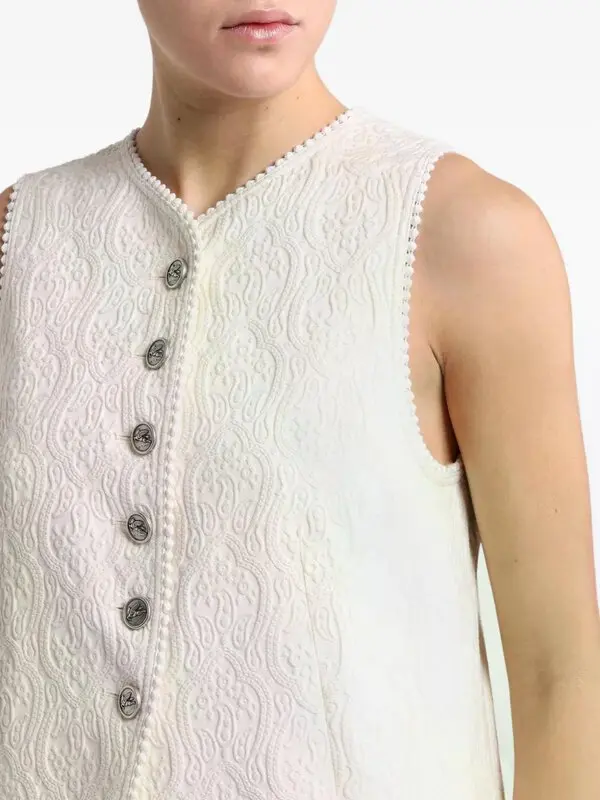 Etro Paisley-jacquard Waistcoat