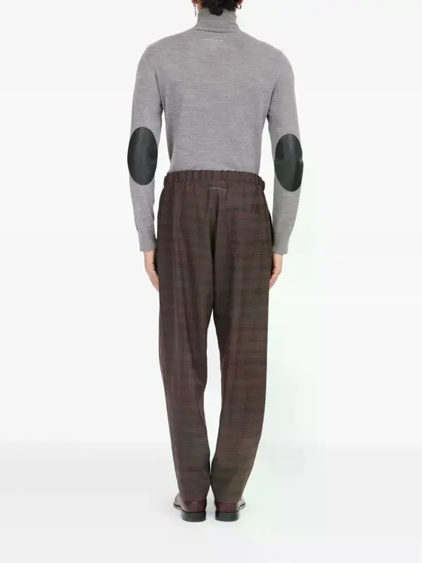 MAISON MARGIELA Checked Trousers