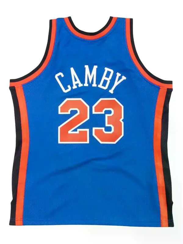 Mitchell & Ness X Nba New York Knicks 98-99 Marcus Camby Swingman Tank Top