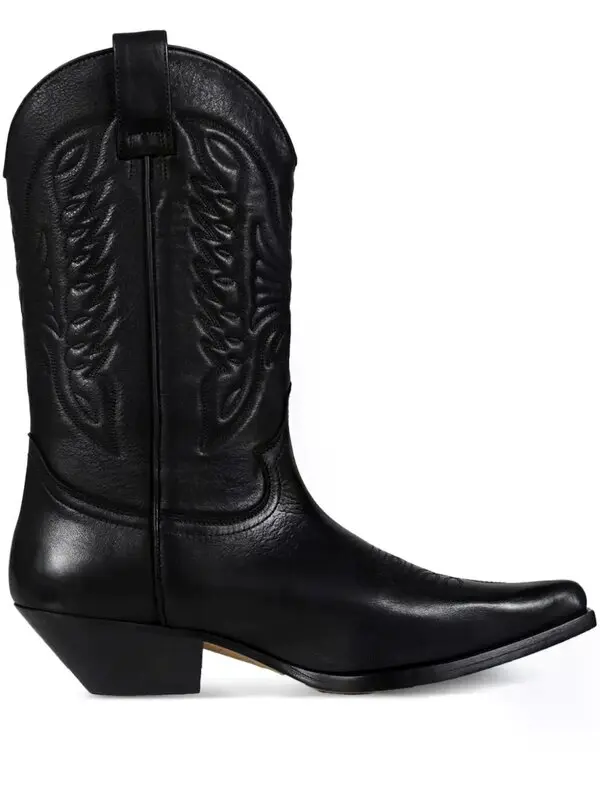 MAISON MARGIELA Leather Western Boots