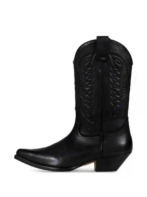 MAISON MARGIELA Leather Western Boots