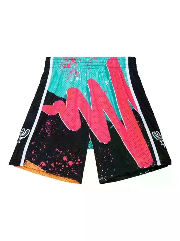 Mitchell & Ness Nba San Antonio Spurs 1998 Hyper Hoops Shorts - Black