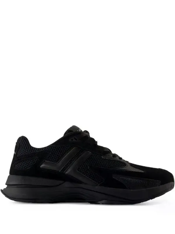 LANVIN Mesh-panelled Sneakers - Black