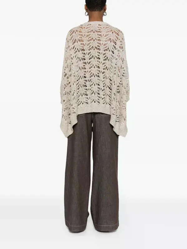 Brunello Cucinelli Crew-neck Knitted Top