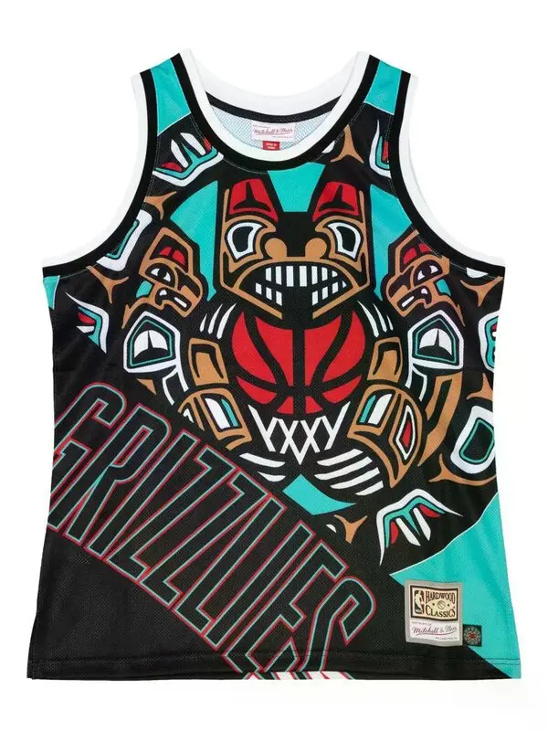 Mitchell & Ness X Nba Vancouver Grizzlies Big Face 5.0 Tank Top