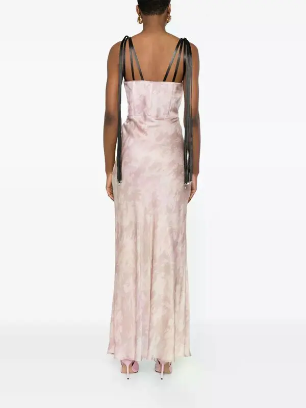 Pinko Satin Maxi Dress