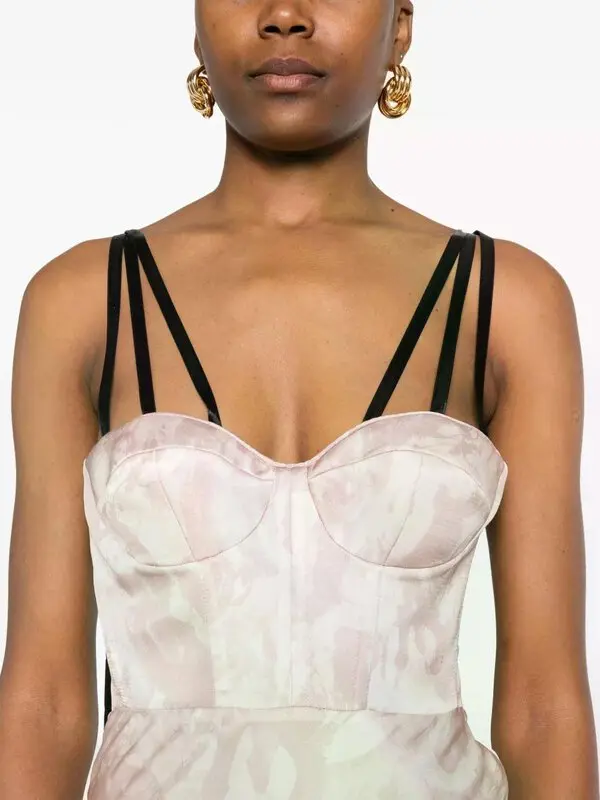 Pinko Satin Maxi Dress
