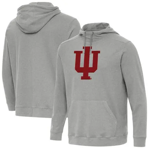 ANTIGUA Indiana Hoosiers Cloud Pullover Hoodie