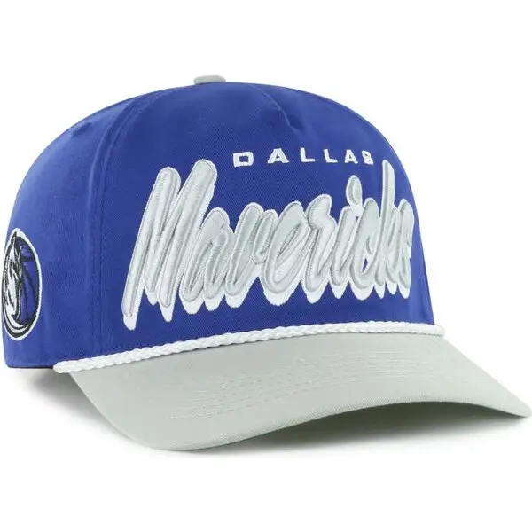 '47 Dallas Mavericks Dropshadow Rope Hitch Adjustable Cap